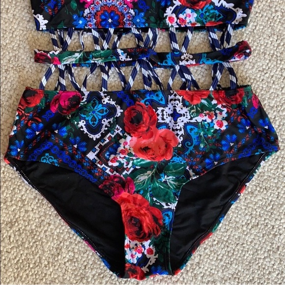 Swim | One Piece Swimsuit With Cutouts | Poshmark